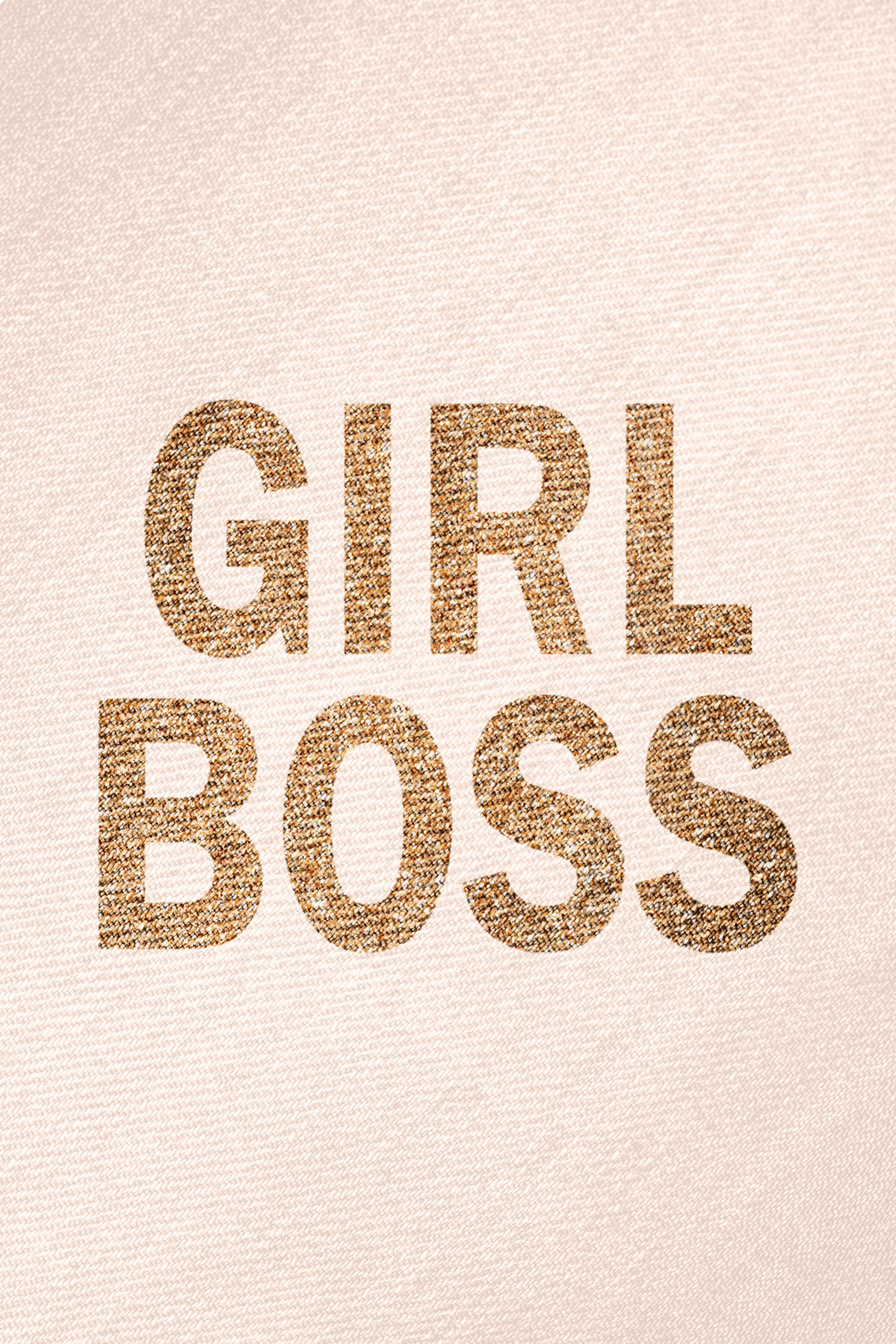 Ebern Designs Girl Boss VI by Marmont Hill - Textual Art Print on Canvas - Wayfair Canada